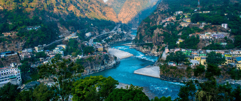 Karnaprayag Uttarakhand- Alaknanda & Pindari River Sangam